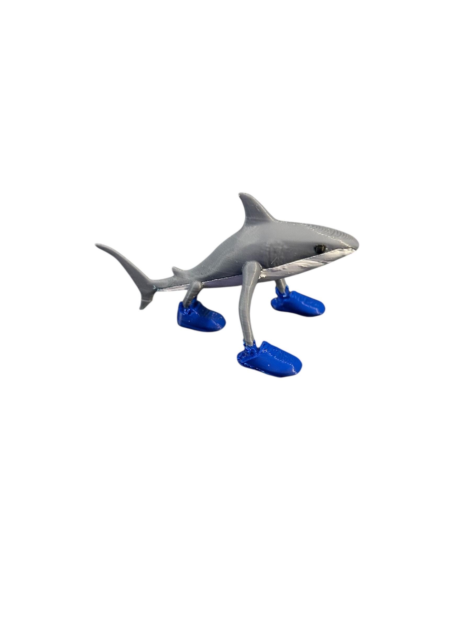 Tralalero Tralala Desk Decor, Italian Brainrot Shark Meme Shark in ...