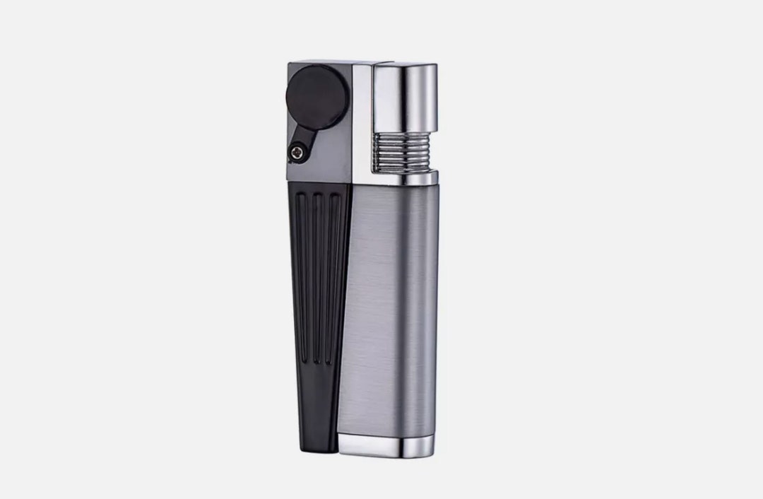 Portable Pipe Lighter Creative Foldable Metal Lighter Pipe Combination ...