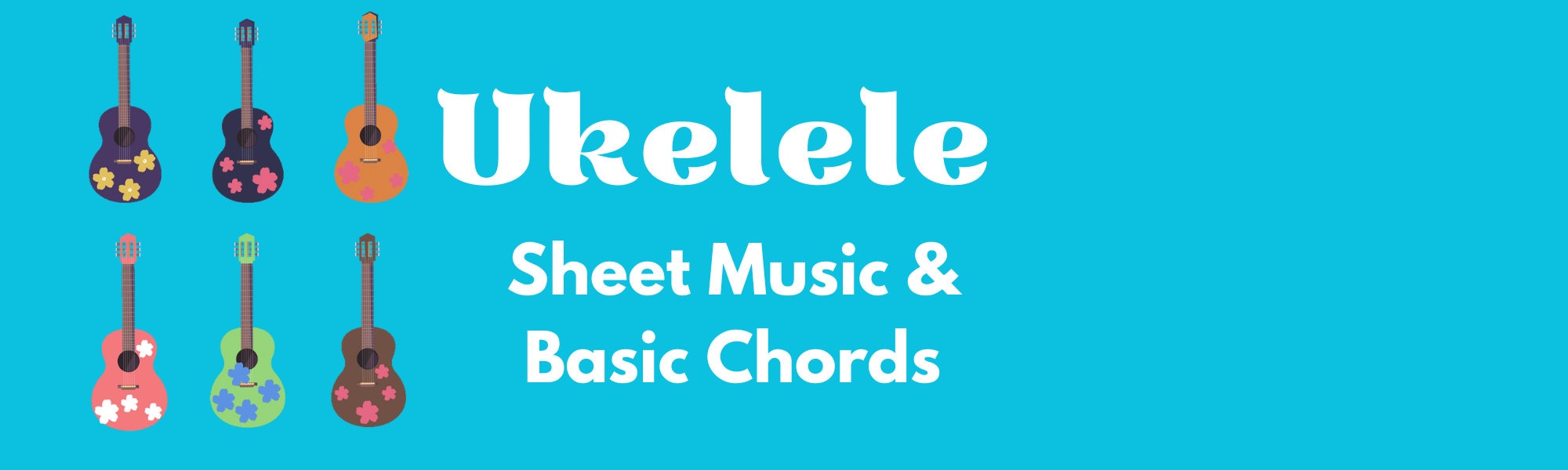 Ukele Basic Chords and Sheet Music - Etsy