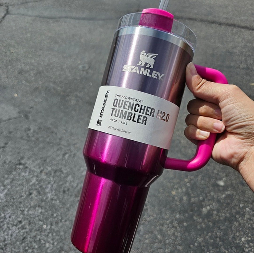40oz Stanley the Flowstate Quencher H2.O Tumbler Camelia - Etsy