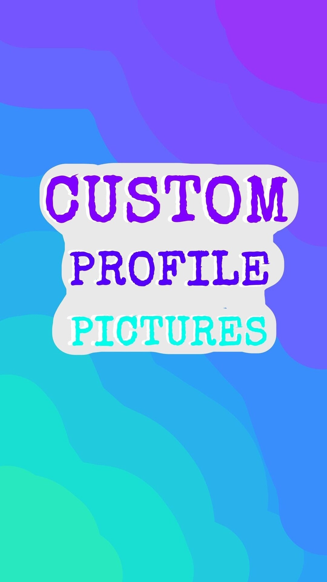Custom Profile Pictures - Etsy