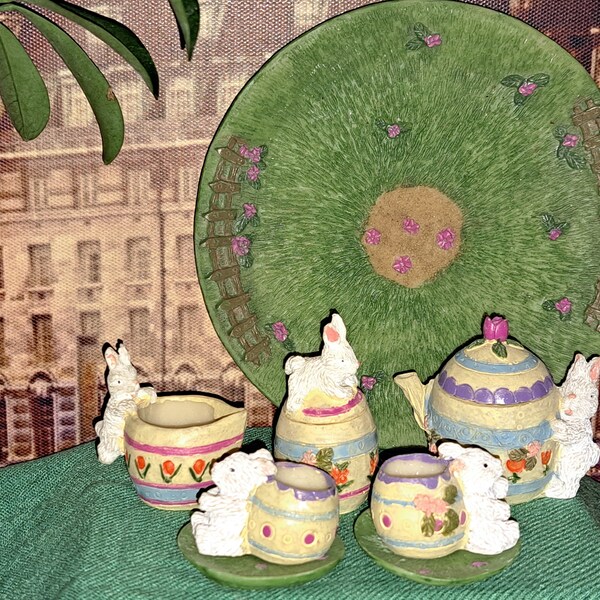 Miniature Tea Set - Etsy