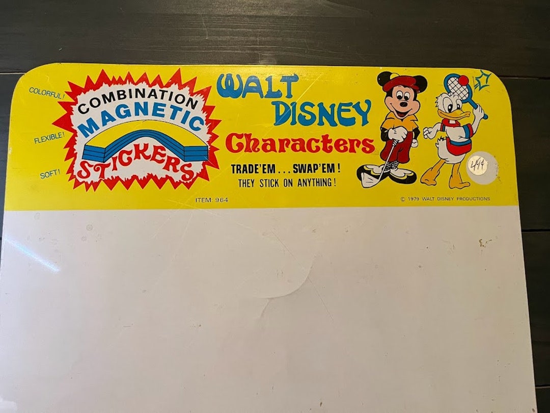 Disney Store Display Sign for Combination Magnet Stickers - Etsy