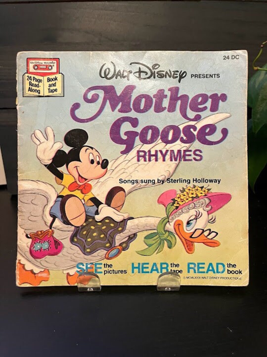 Libro de rimas de Walt Disney Mother Goose Solo libro - Etsy España