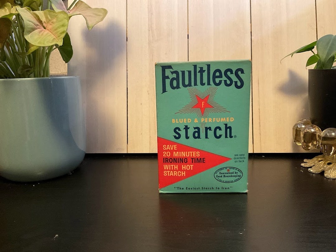 Vintage 1940s Faultless Starch Box Unopened New - Etsy