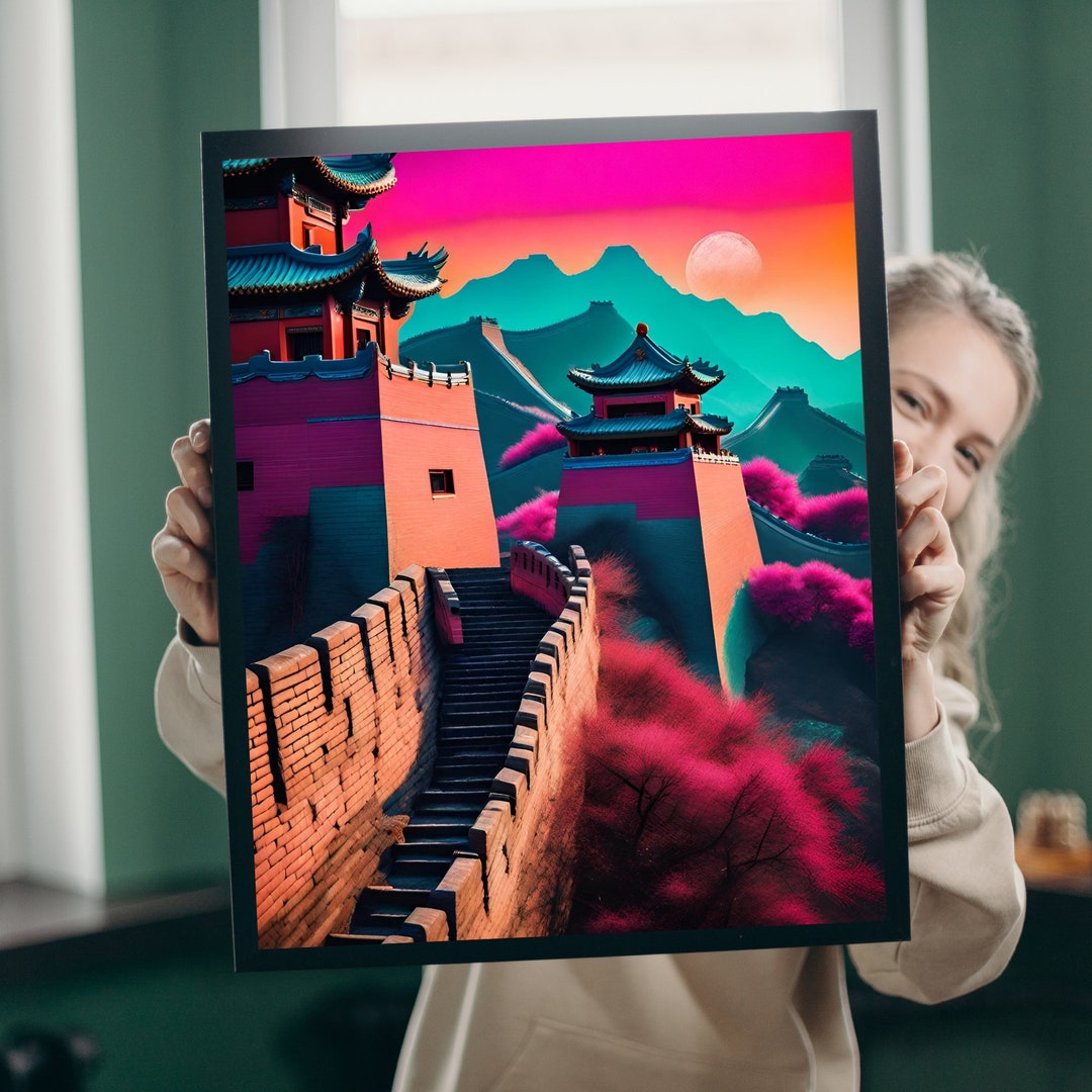 Chinese Wall Art, Chinese Wall Printable, Wall Decor, Chinese Wall ...