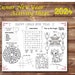 Lunar New Year Activity Sheet, Year of the Dragon Coloring Page, Lunar ...