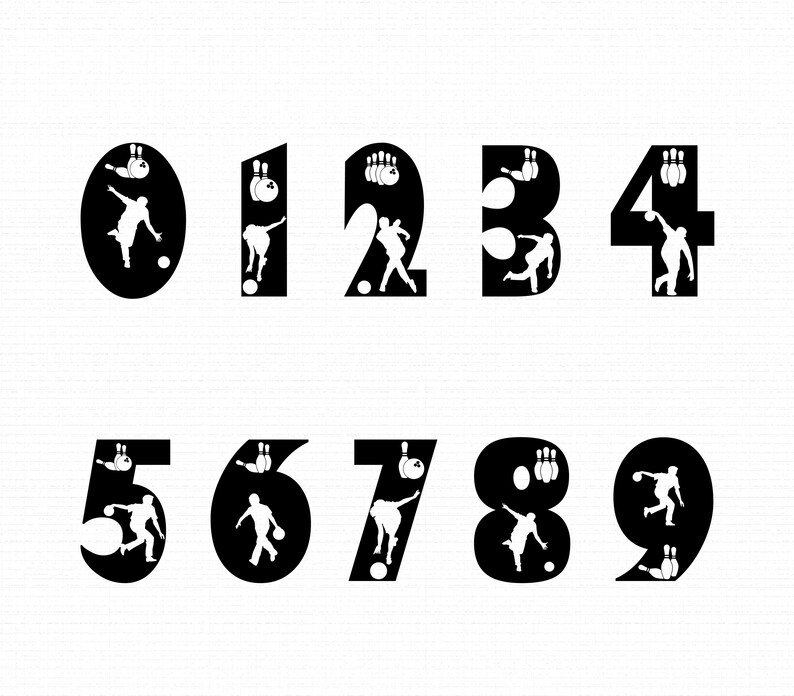 Bowling Font Svg, Bowling Letters Svg Png, Alphabet Font Svg, Bowling ...