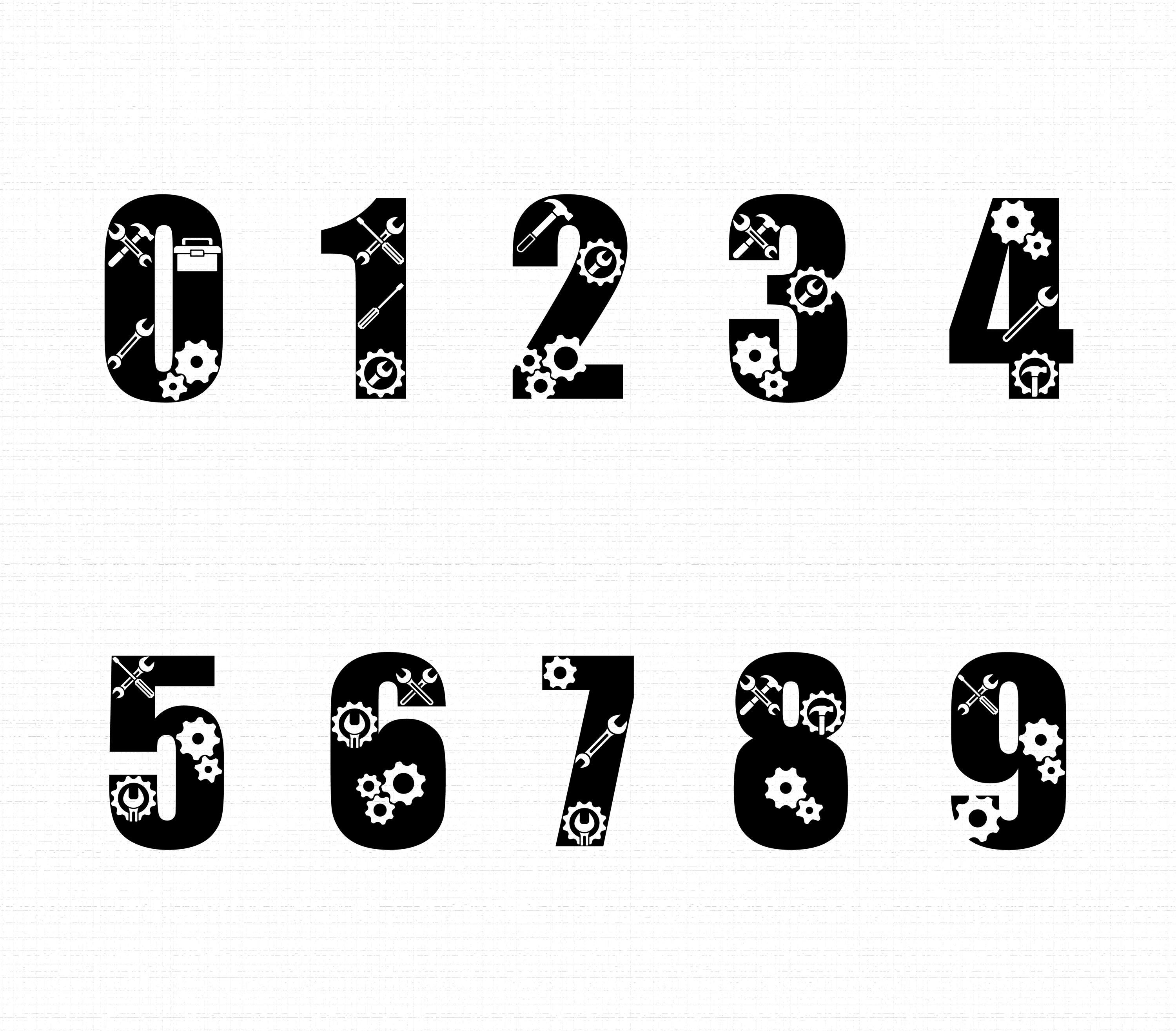 Tools Alphabet Font (svg, Png) - Etsy