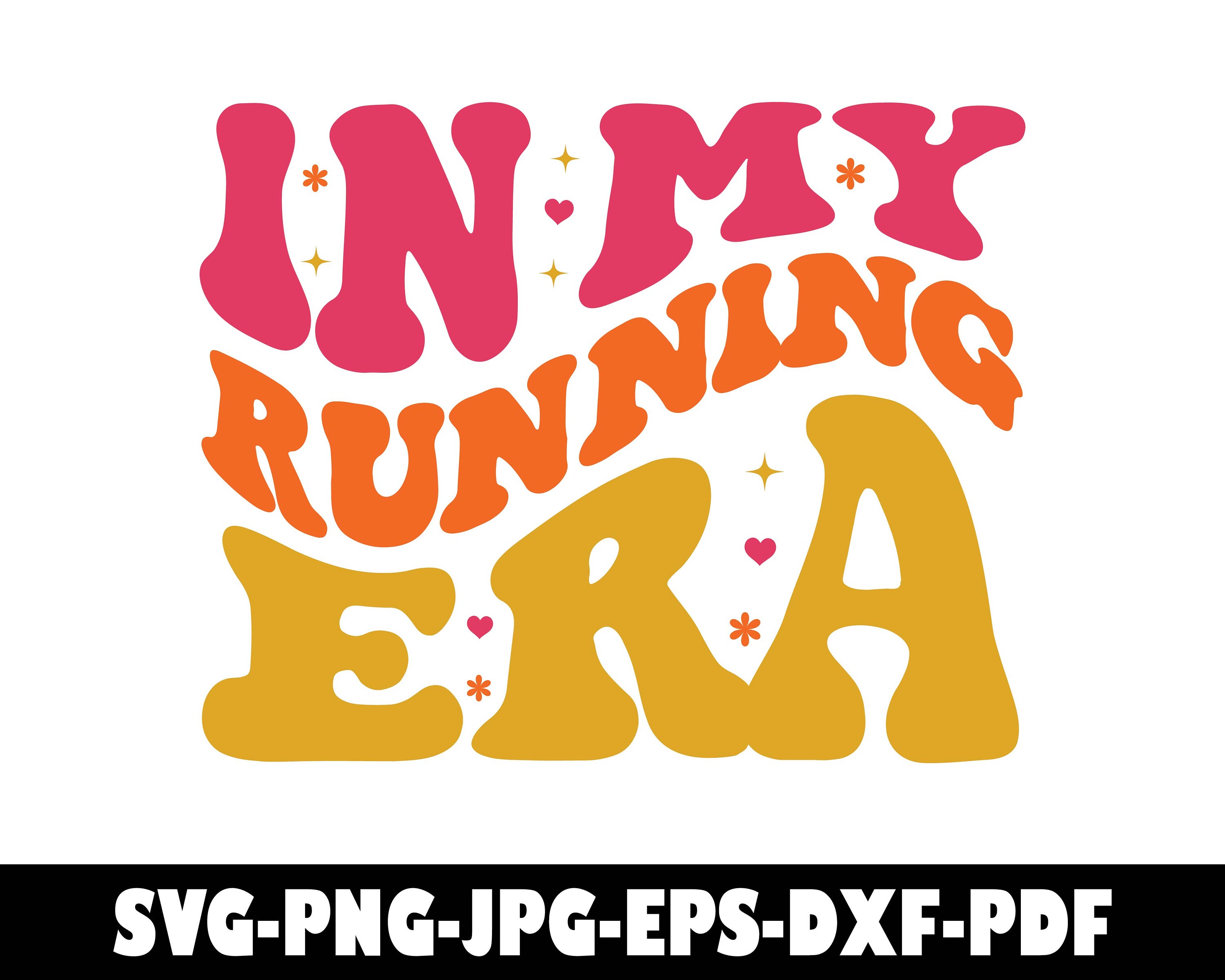 In My Running Era Svg, Runner Era Svg, Track Shirt Svg, Game Day Svg ...