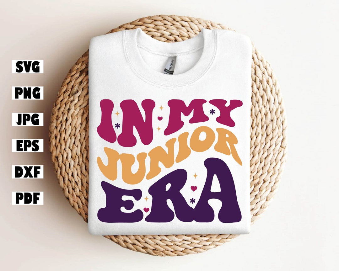 In My Junior Era Svg Class of 2024-2025 Svg Junior Year Svg - Etsy