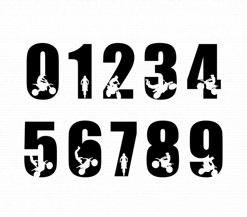 Motocross Font Svg, Motocross Letters Svg Png, Alphabet Font Svg ...
