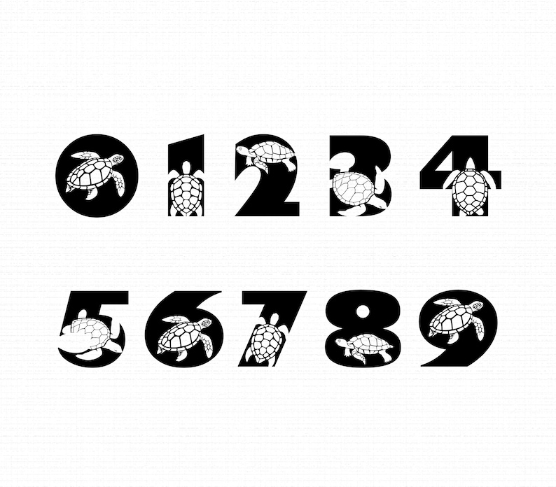 Turtle Font Svg, Turtle Letters Svg Png, Alphabet Font Svg, Turtle ...