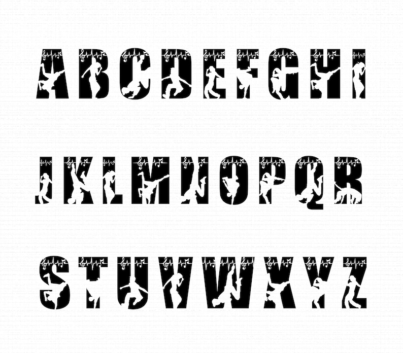 Hip Hop Font Svg, Hip Hop Letters Svg Png, Alphabet Font Svg, Hip Hop ...