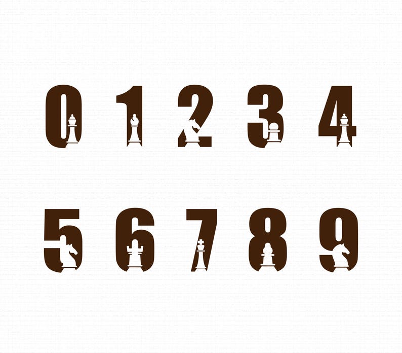 Chess Alphabet Font (svg, Png, Otf) - Etsy