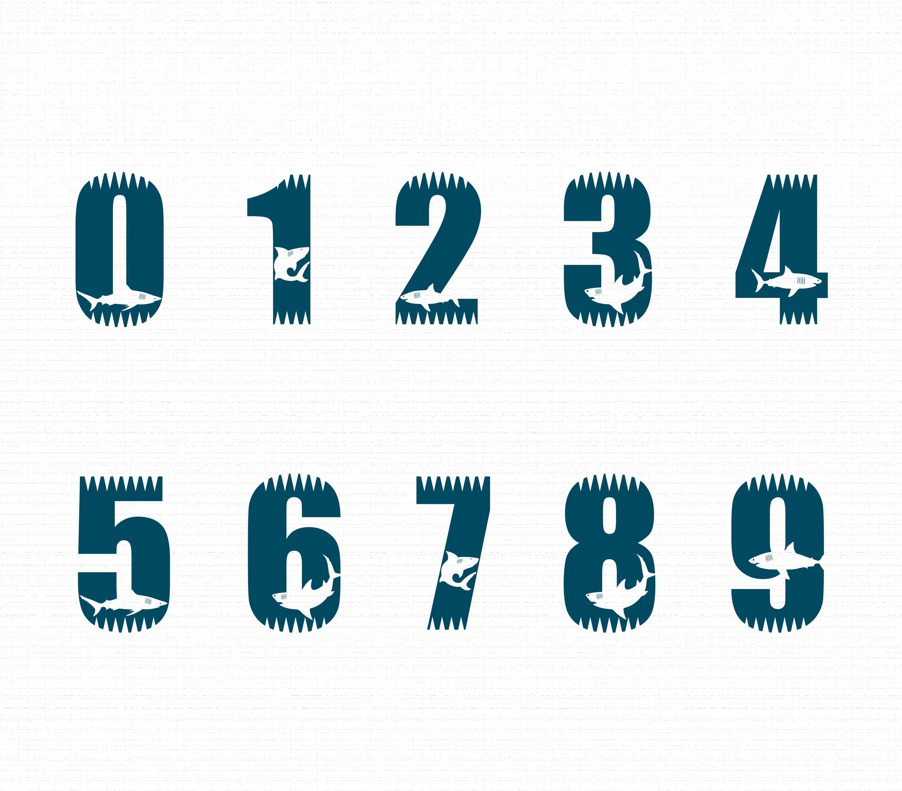 Shark Font Svg, Shark Letters Svg Png, Alphabet Font Svg, Shark ...