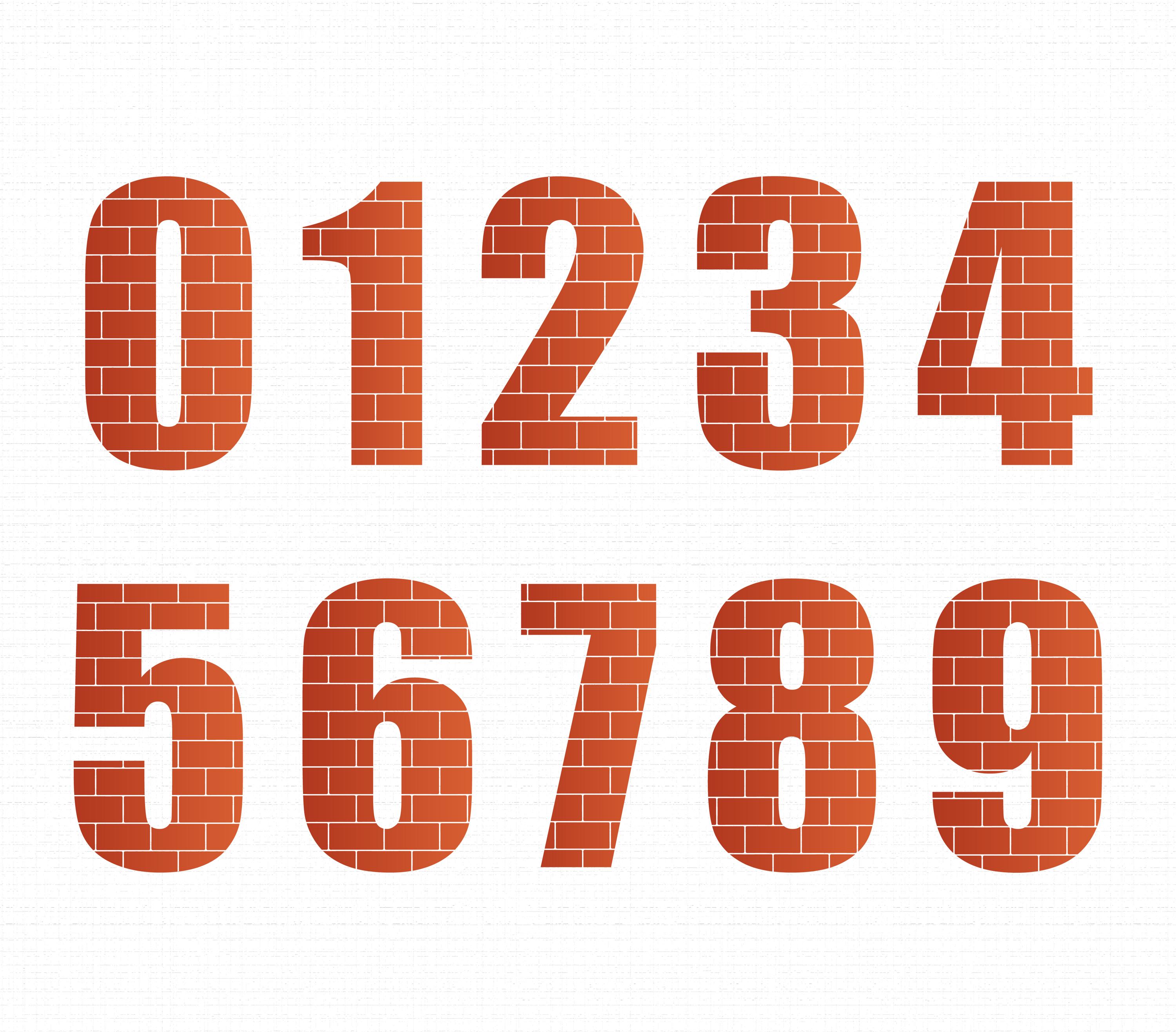 Brick Font, Thick Lettered Alphabet (svg, Png) - Etsy