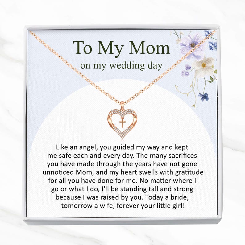 Gift for Mom on Wedding Day From Daughter, Mother of the Bride Gift ...