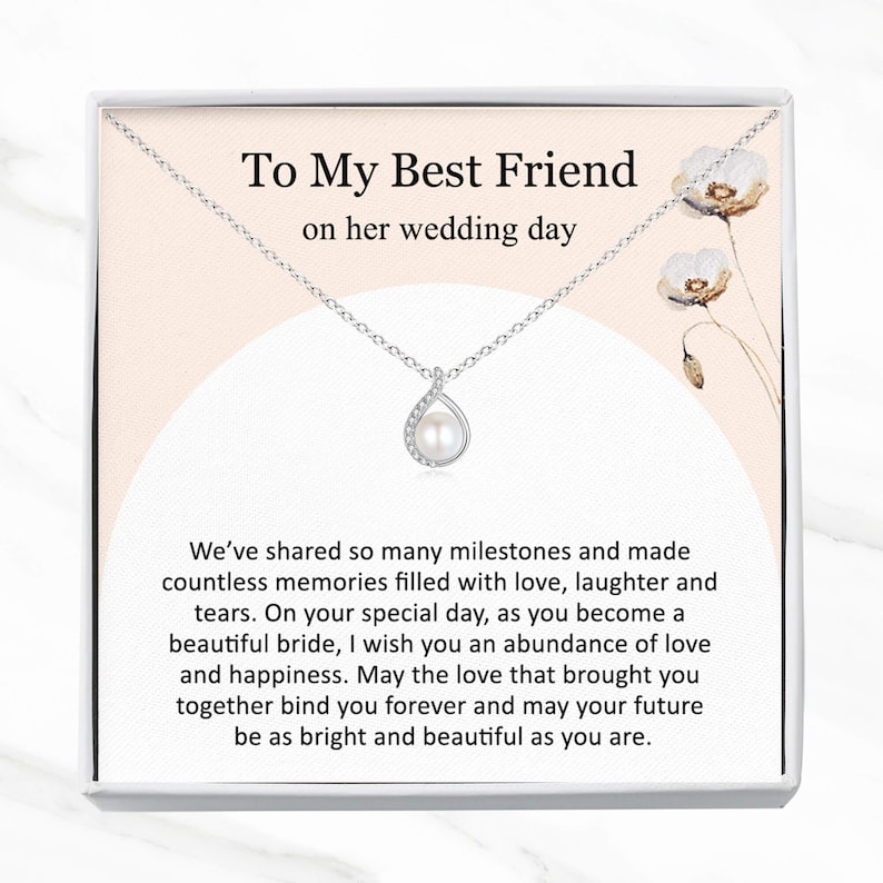Best Friend Wedding Gift, Friend Wedding Gifts, Best Friend Wedding Day ...