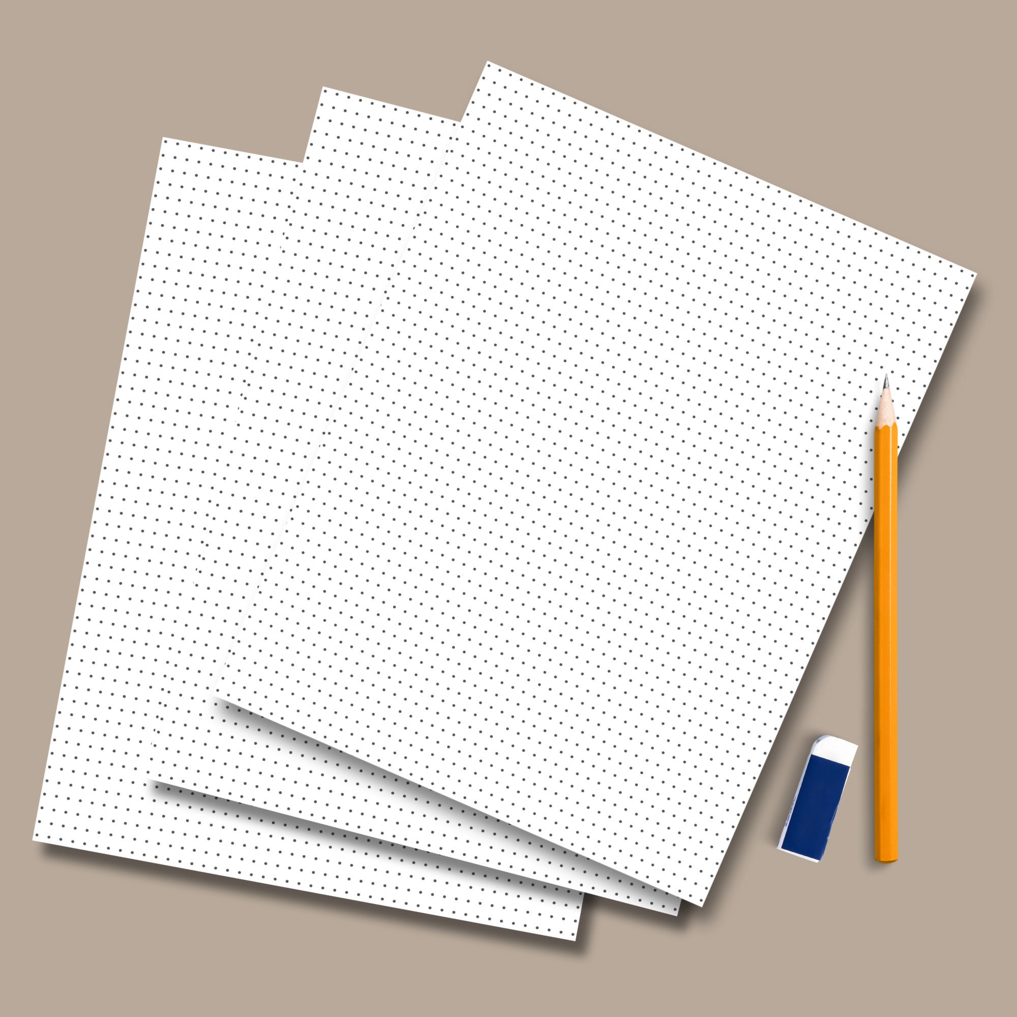 Peach Fuzz Color Notes Page Printable Dot Notes Dot Paper - Etsy