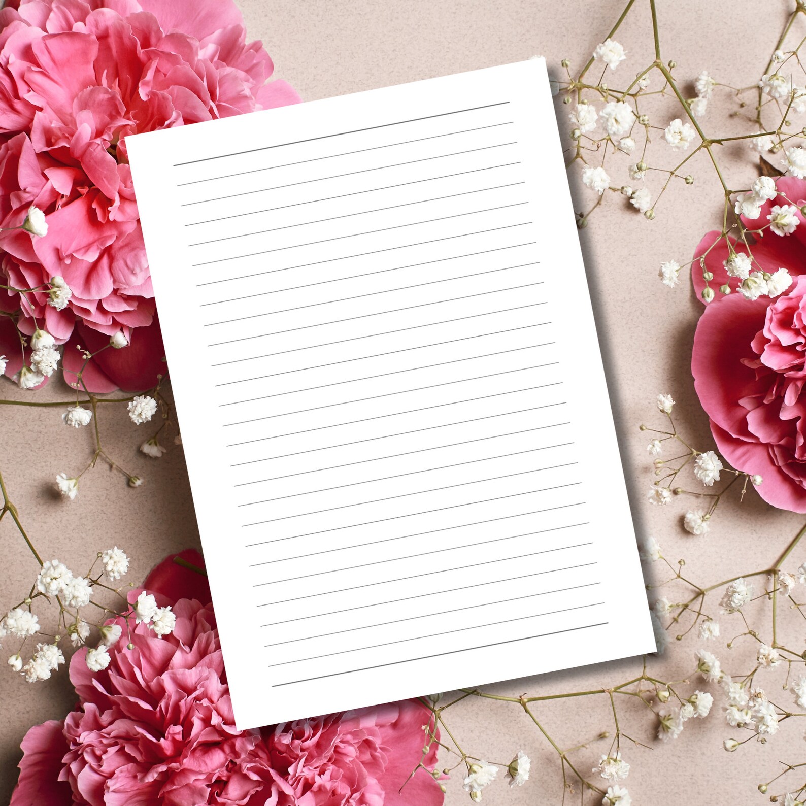 Basic Lined Paper, Paper Notes, Note Page, Writing Paper, Notes Planner ...