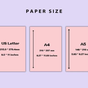 Printable Letter Paper | Printable Writing Paper | Floral Paper | Note ...