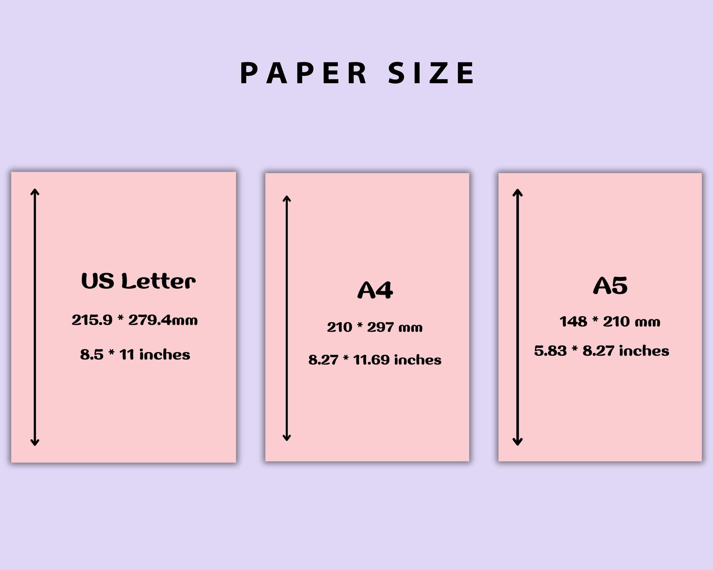 Printable Letter Paper | Printable Writing Paper | Floral Paper | Note ...