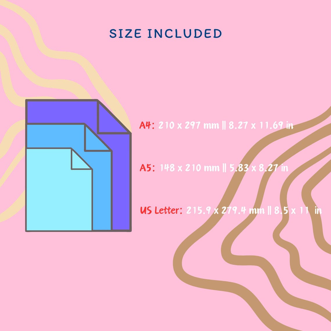 Printable Lined Paper | Pink Lines | Narrow Ruled, College Ruled, Wide ...
