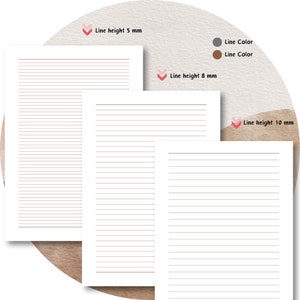 Basic Lined Paper, Paper Notes, Note Page, Writing Paper, Notes Planner ...