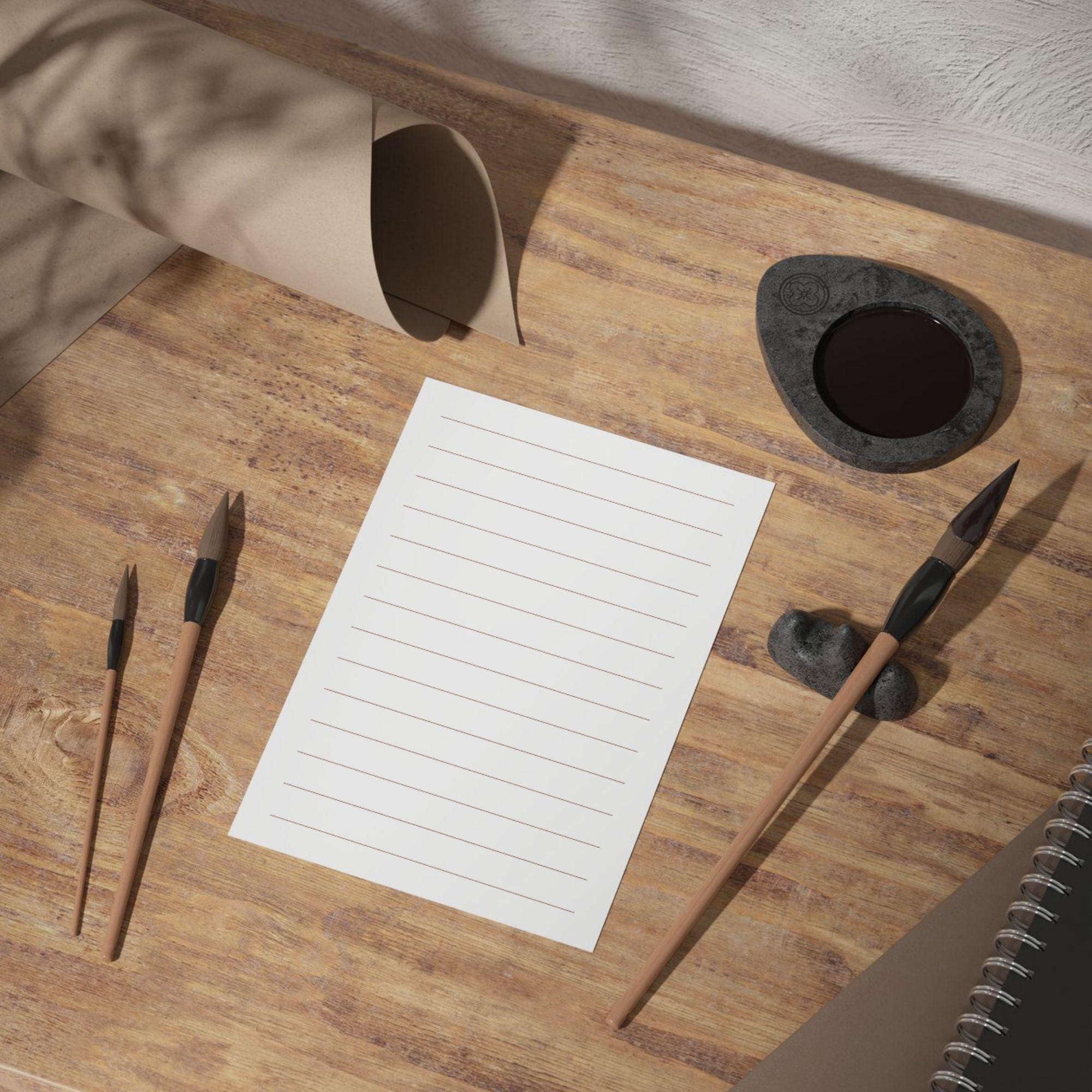 Printable Lined Paper Bundle Narrow Ruled, College Ruled, Wide Ruled ...