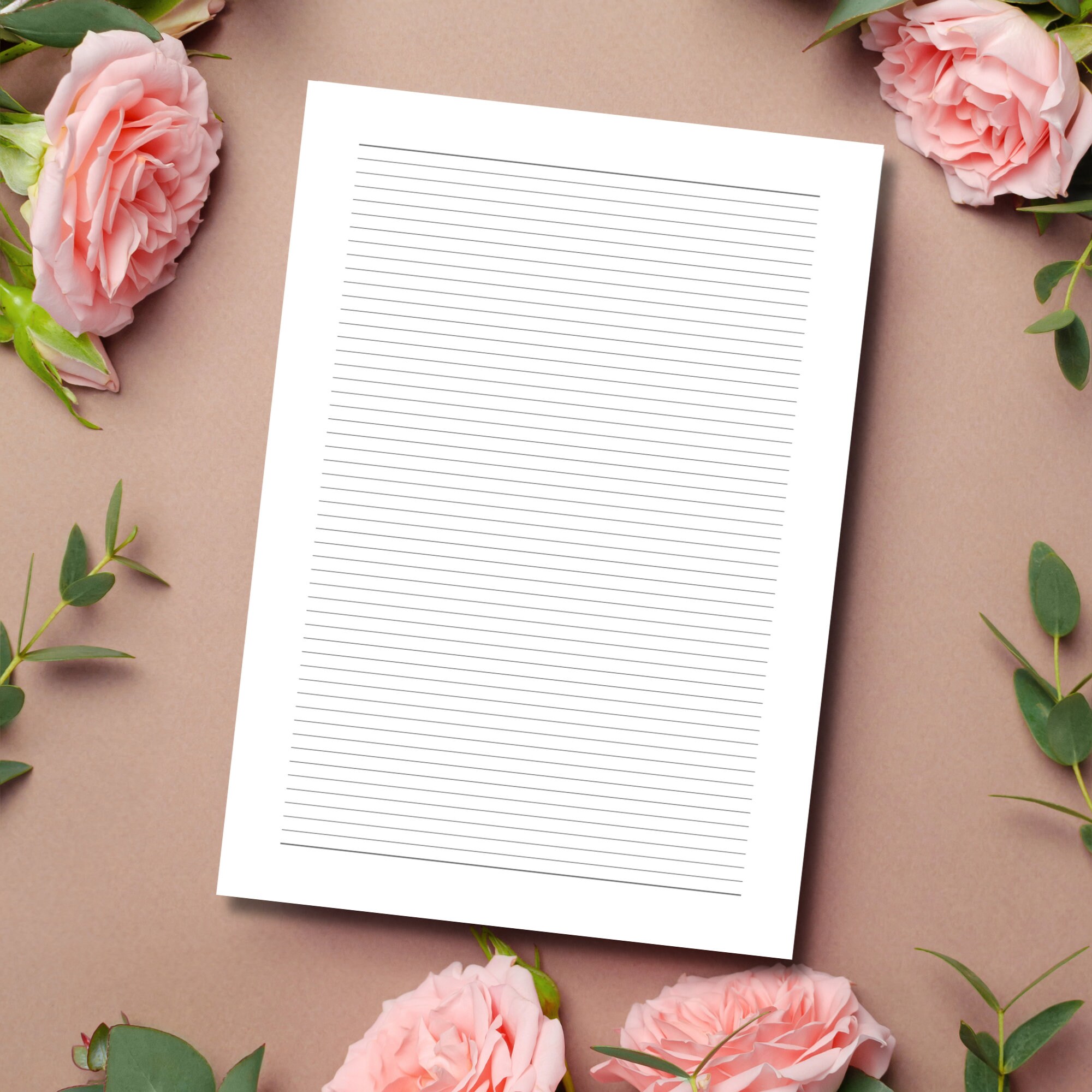 Basic Lined Paper, Paper Notes, Note Page, Writing Paper, Notes Planner ...