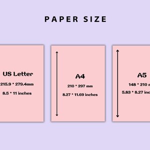 Printable Letter Paper | Printable Writing Paper | Floral Paper | Note ...