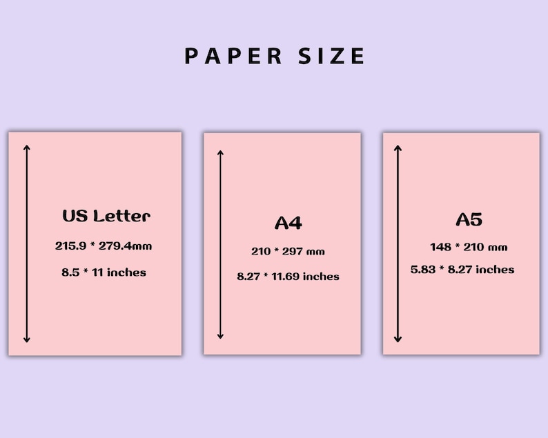 Printable Letter Paper | Printable Writing Paper | Floral Paper | Note ...