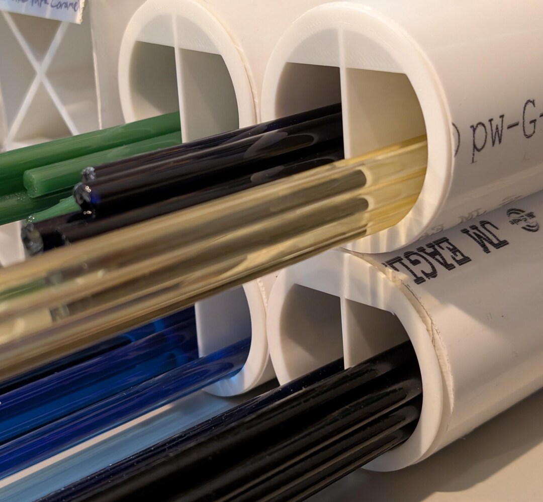 Dividers for 3" PVC Pipe Glass Storage Racks - Sets of 10 - Etsy