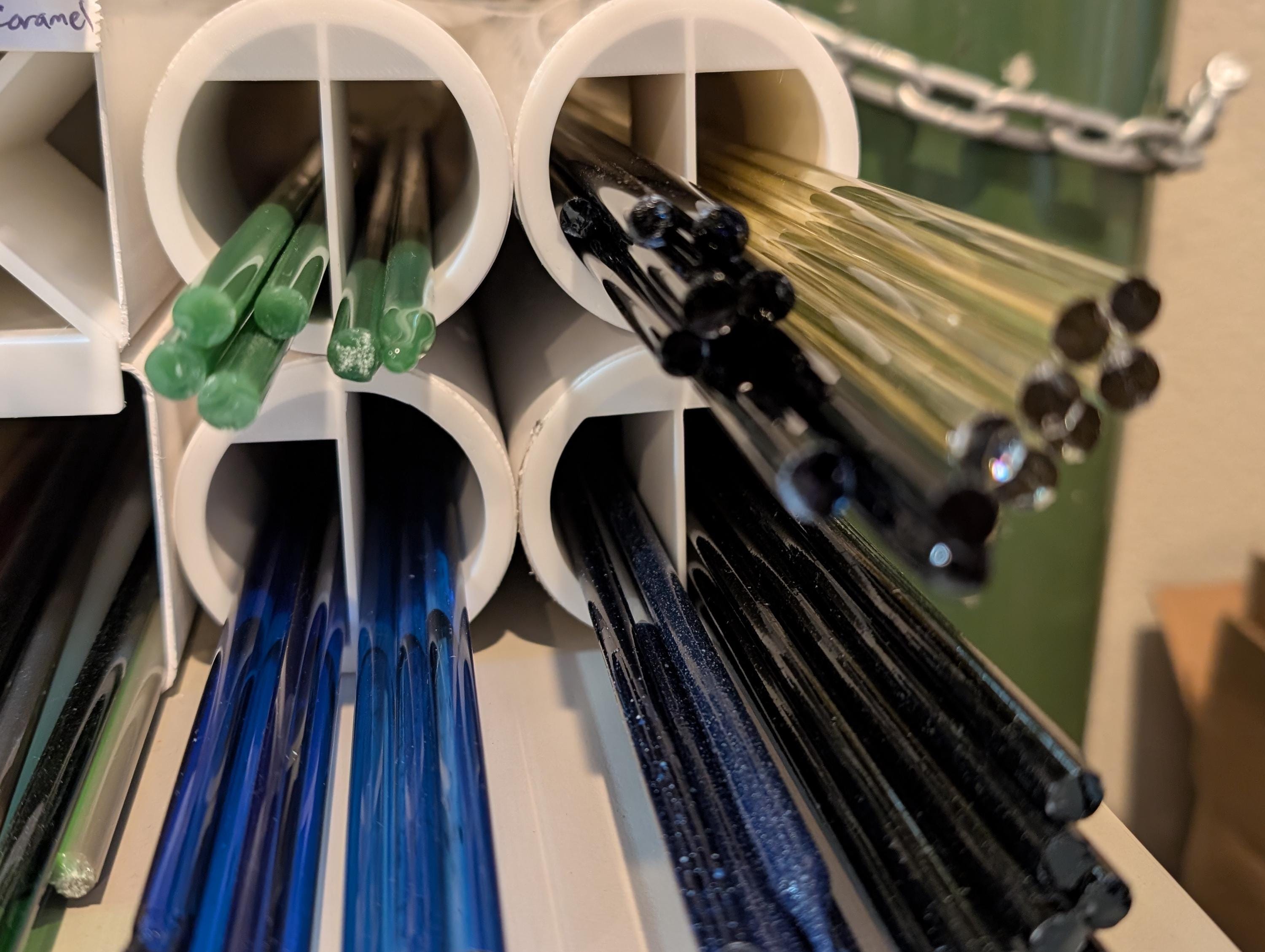 Dividers for 3" PVC Pipe Glass Storage Racks - Sets of 10 - Etsy