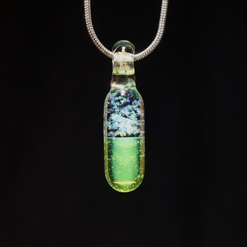 Crushed Opal Necklace Men - Etsy