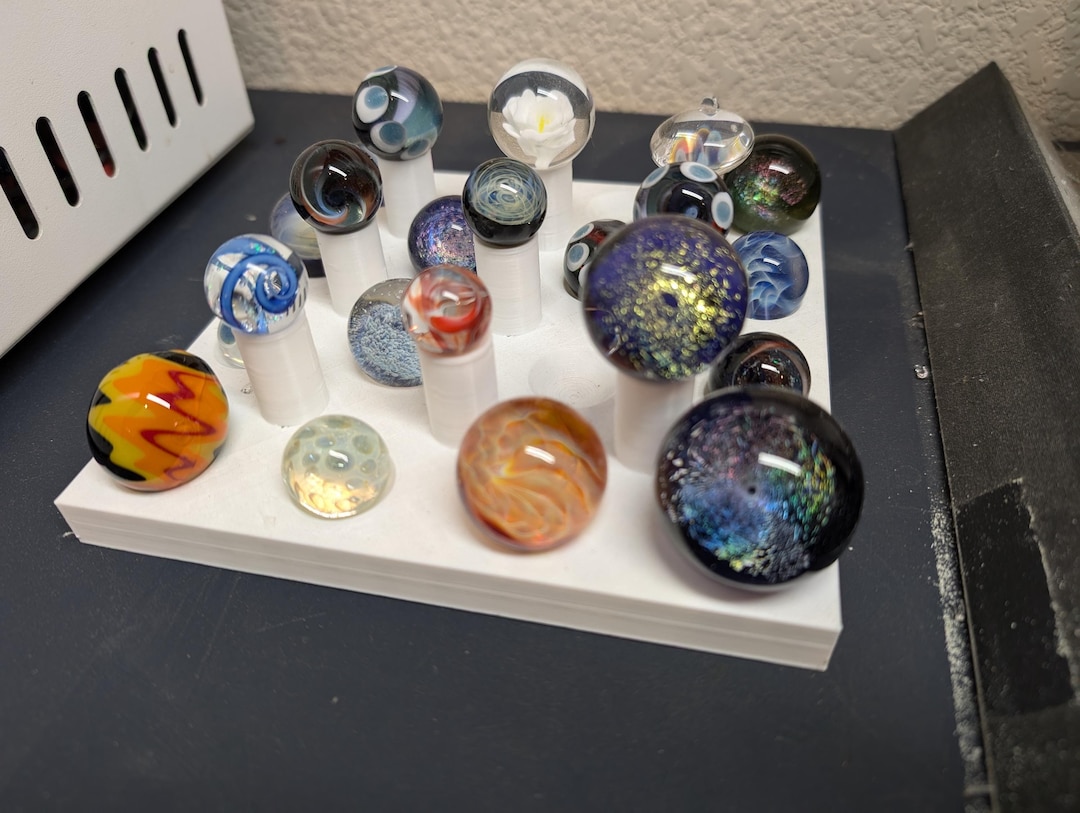 Dual-level Marble Display Rack - Etsy