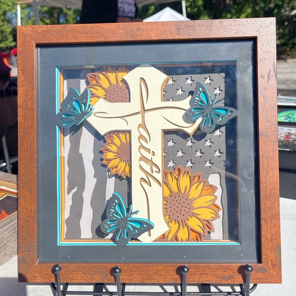 Faith Shadow Box - Etsy
