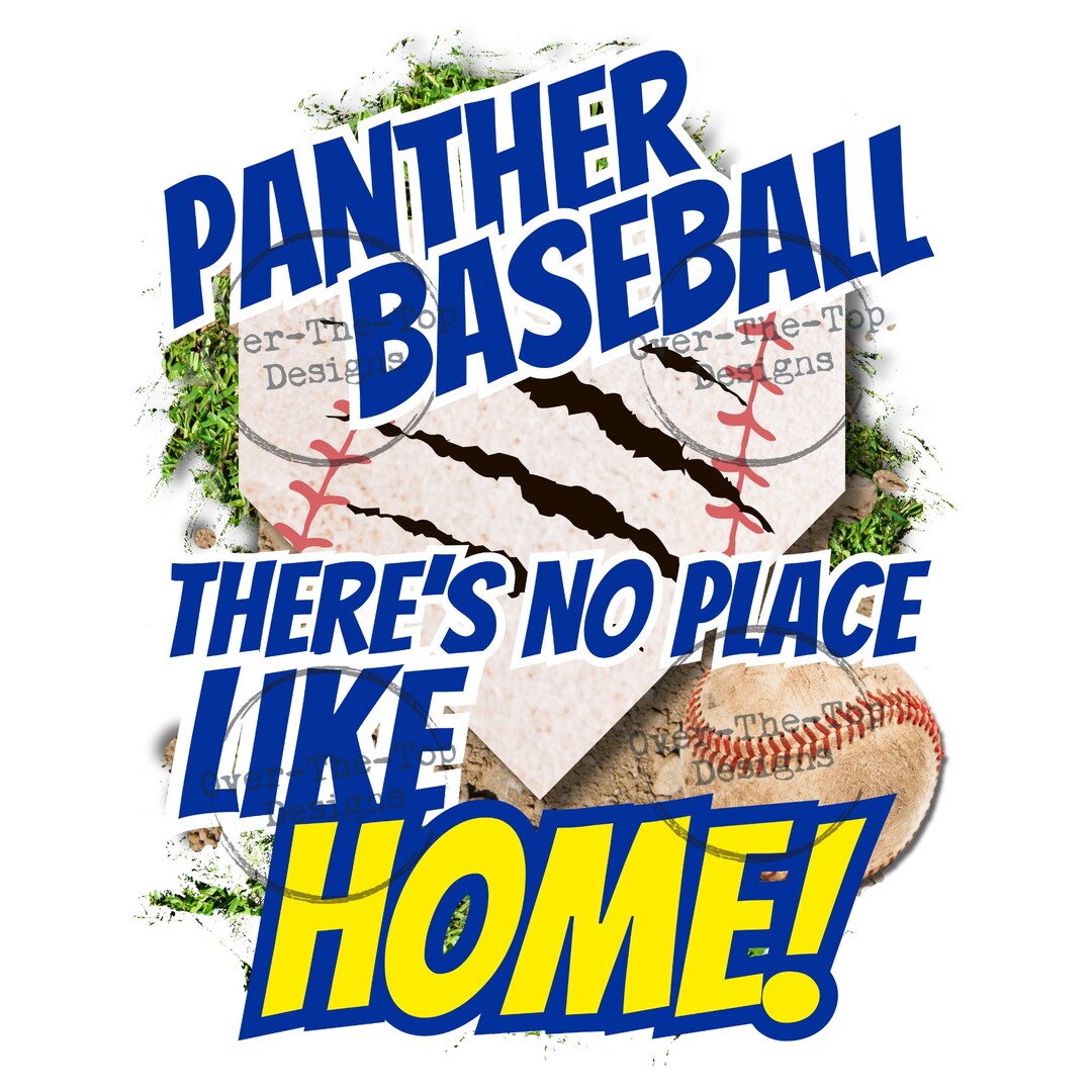 Panther Proud Baseball PNG Design - Instant Digital Download - Not to ...