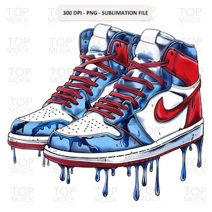 Dripping Sneakers PNG, Dripping Trainers, Dripping Sneakers Design ...