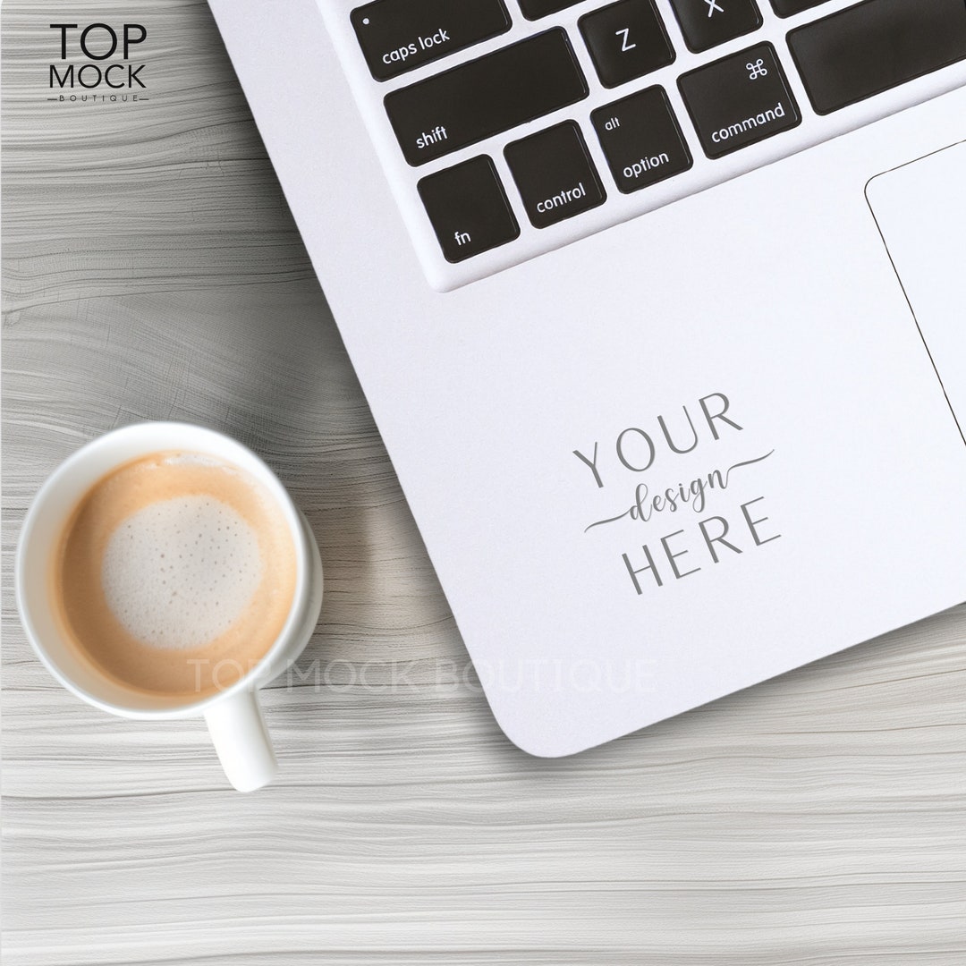 Laptop Sticker Mockup, Laptop Mockup JPG Photo, Sticker Mockup ...