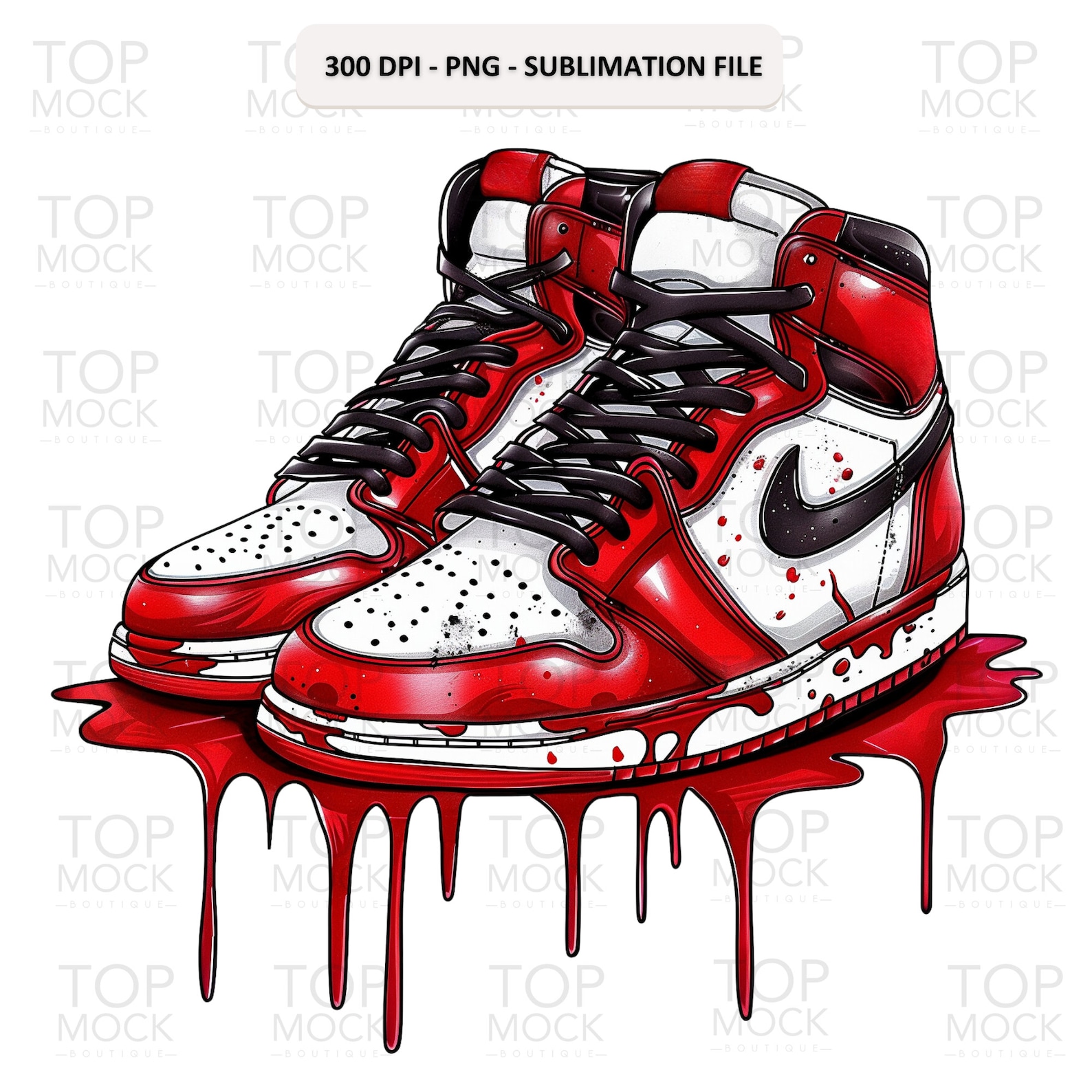 Dripping Sneakers PNG, Dripping Trainers, Dripping Sneakers Design, Red ...
