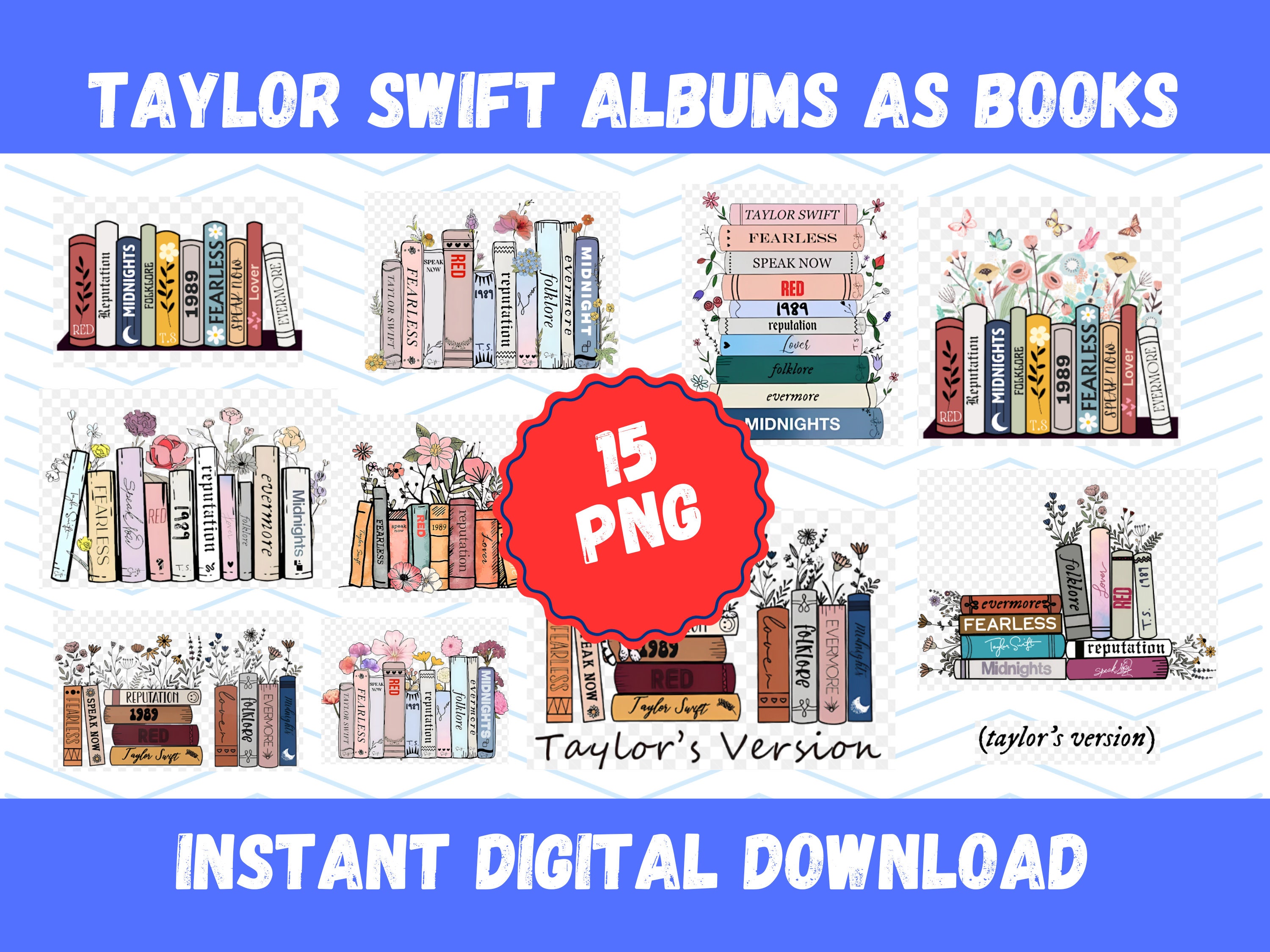 Taylor Swift PNG Swiftie Png Transparent PNG Instant - Etsy