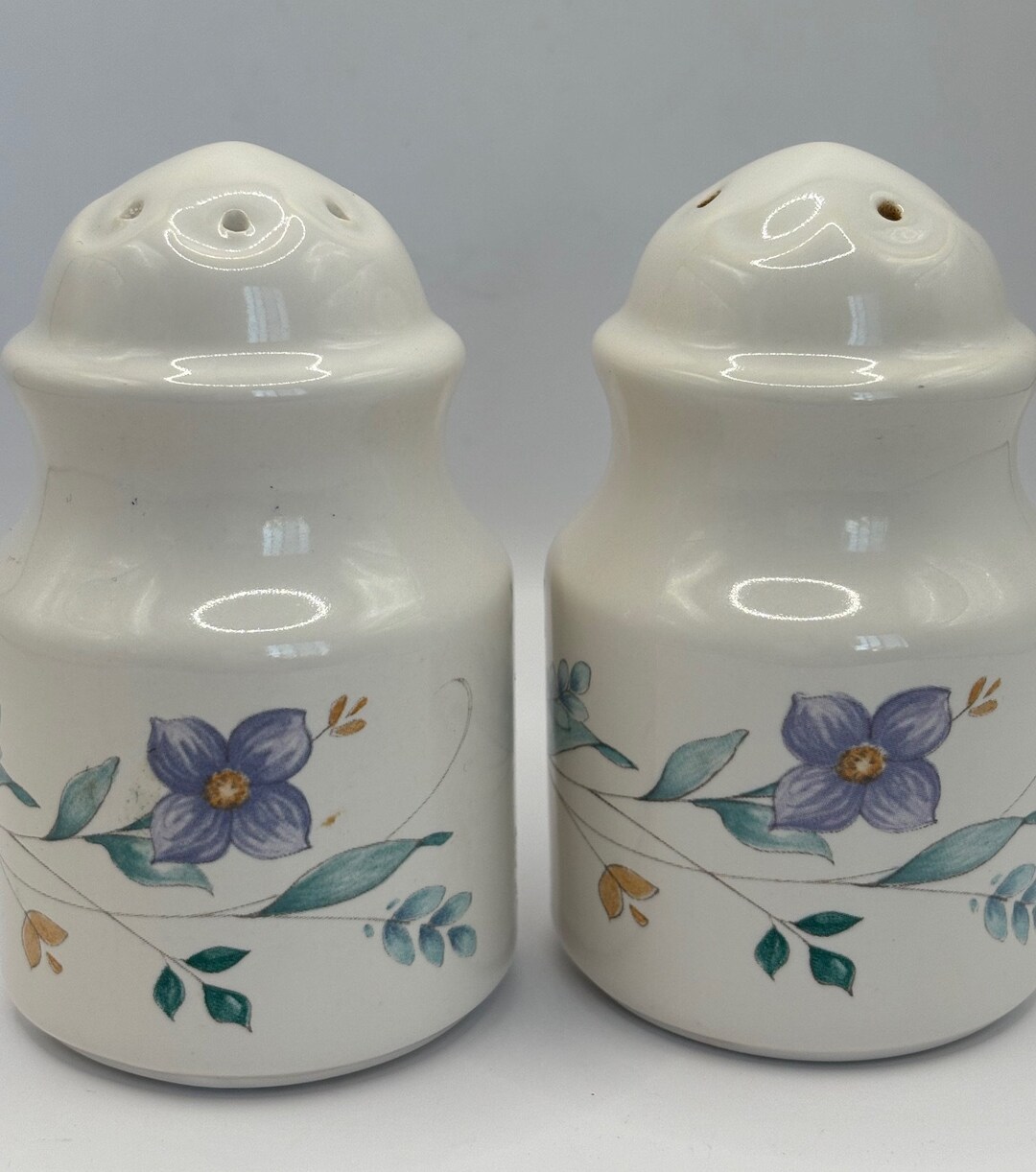 Vintage Pfaltzgraff April Pattern Salt and Pepper Shaker Set From the ...
