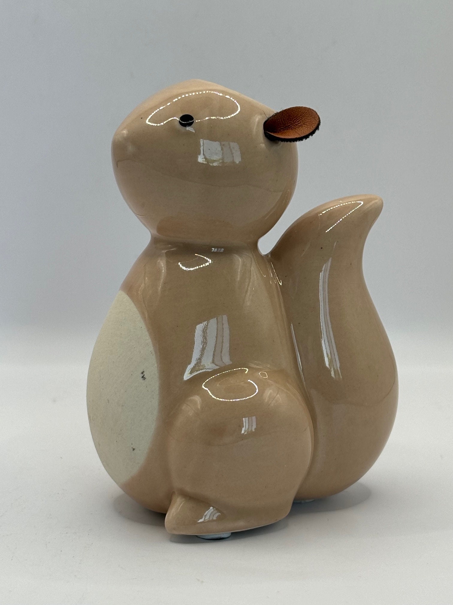 Ceramic Squirrel Air Plant Planter Can Be Used as Taper Candleholder ...