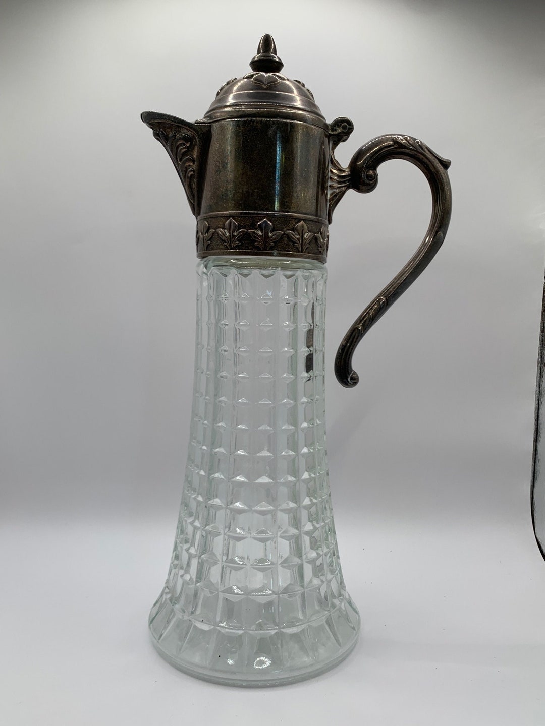 Vintage 1960s Chill It Claret Pitcher Primrose Silver With - Etsy