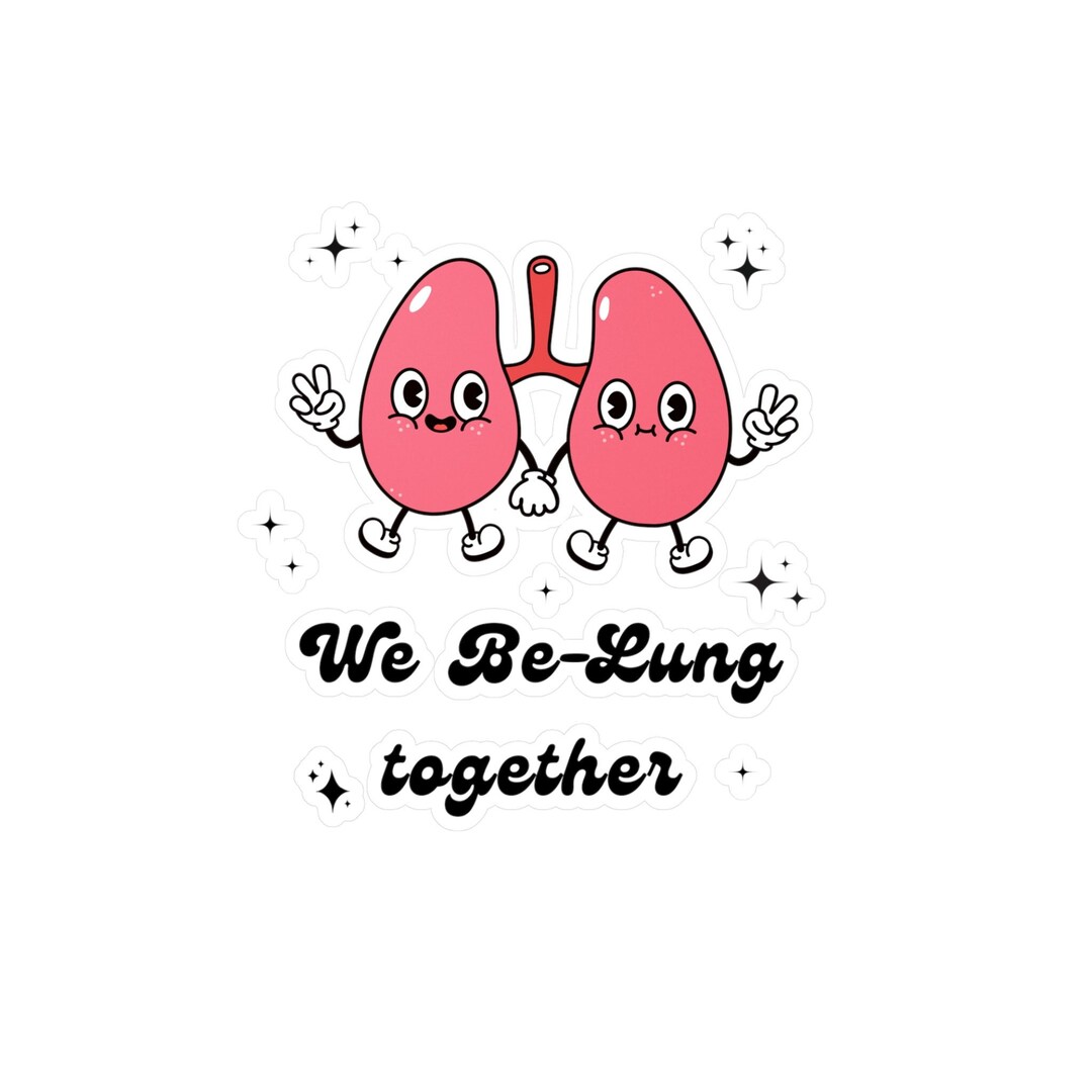 Lung Stickers Respiratory Therapy Stickers Respiratory Therapy ...