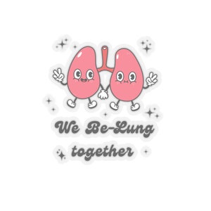 Lung Stickers Respiratory Therapy Stickers Respiratory Therapy ...