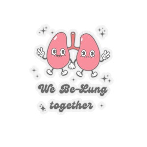 Lung Stickers Respiratory Therapy Stickers Respiratory Therapy ...