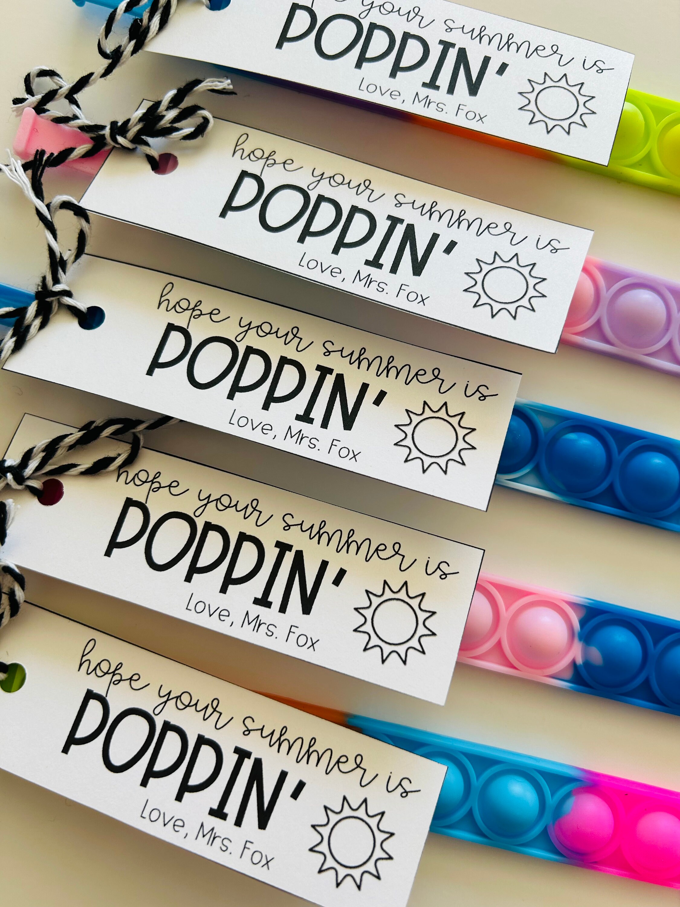End-of-year Gifts - POPPIN' Bracelets - Etsy